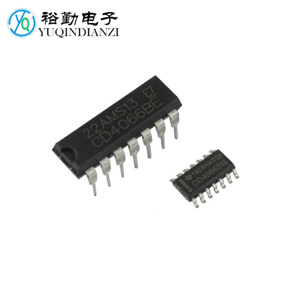 CD4066 Four-Way Analog Switch Integrated Circuit Plug-in/SMD DIP-14 SOP-14 | Wl Analog Switch