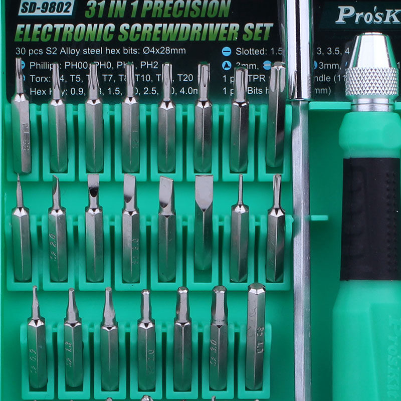31-in-1 Multifunctional Precision Screwdriver Set for Device Disassembly
