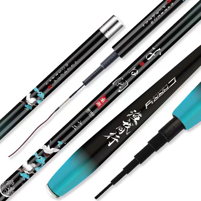 Half-day idle national tide stream rod fishing rod hand rod fishing rod ...