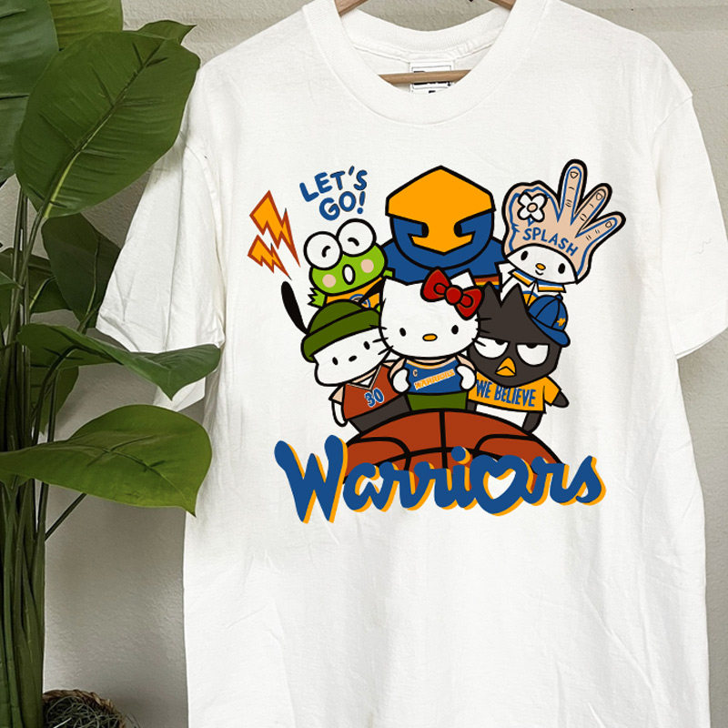 Hello kt cat NS trendy potato 230g heavy cotton wide neckline non ...