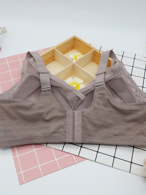 Export Korean foreign trade original steel ringless bra gathered ...