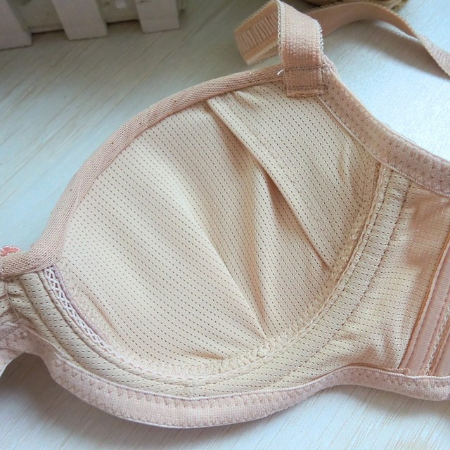 Underwear push-up girl thin section with steel ring comfortable bra ...