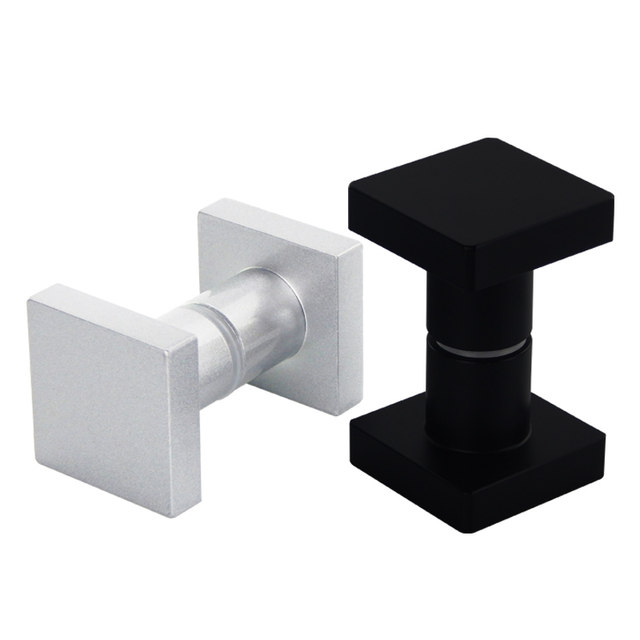 Glass door handle shower room single hole handle cabinet door handle ...