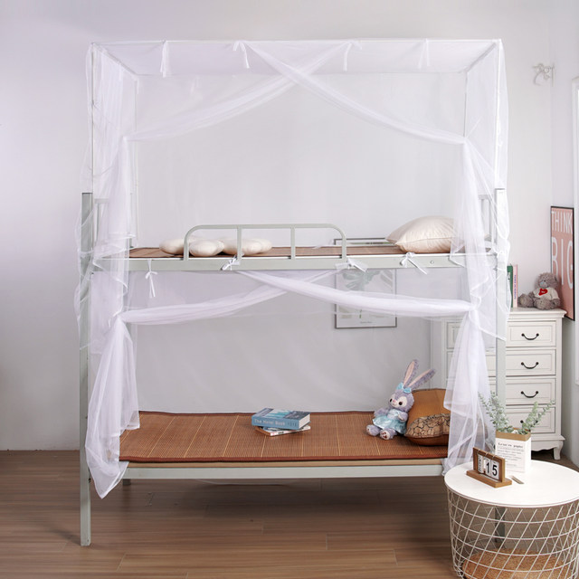 Student dormitory mosquito net school bunk beds super encrypted ...
