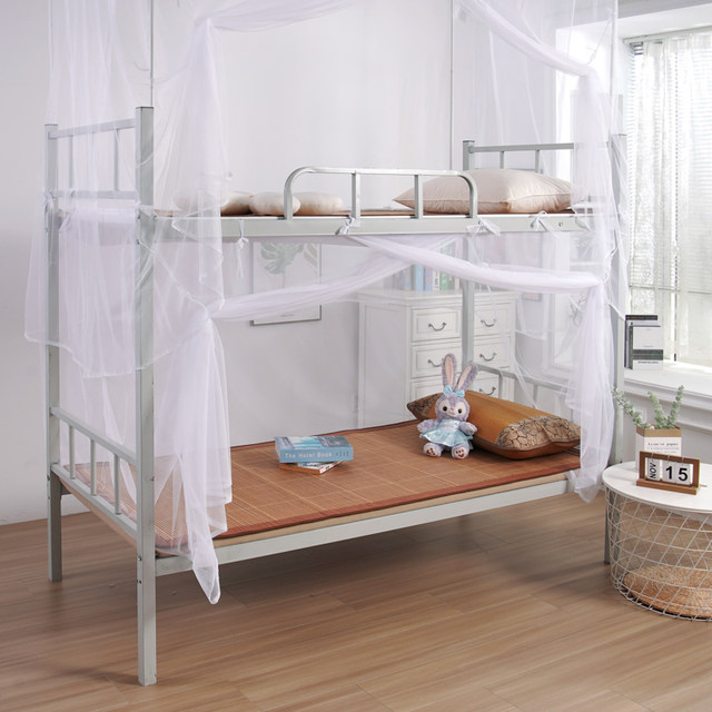 Student dormitory mosquito net school bunk beds super encrypted ...