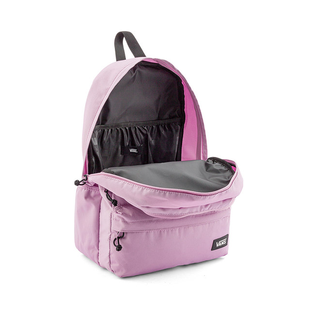 Vans official women's backpack lavender purple large capacity backpack ...