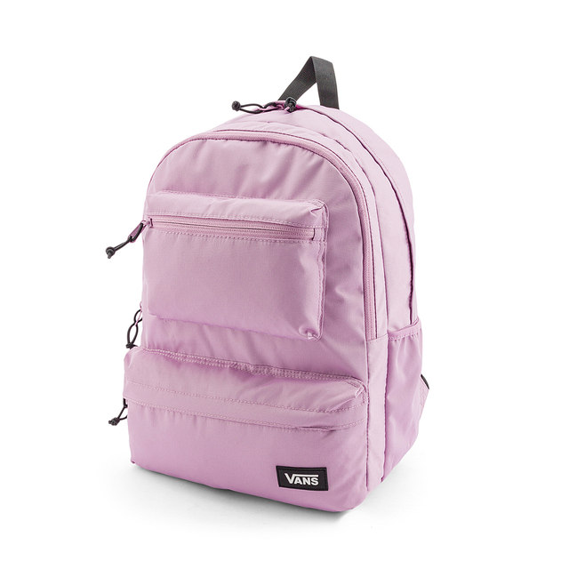 Vans official women's backpack lavender purple large capacity backpack ...