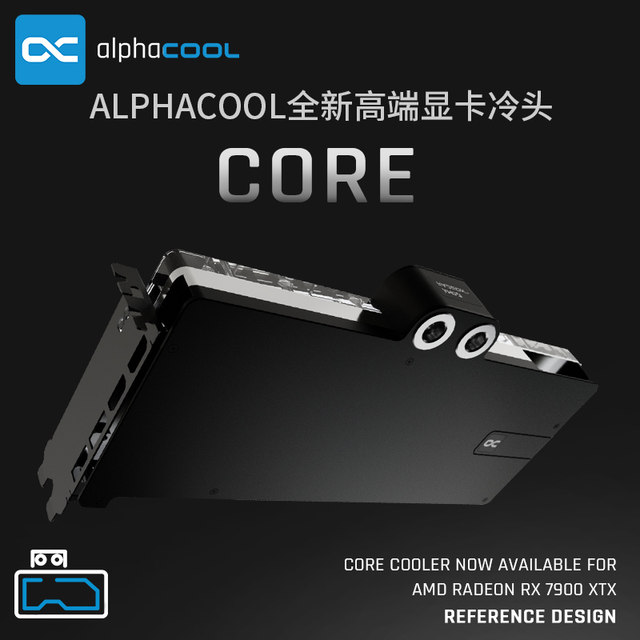 Alphacool's new high-end Core series graphics card split cold head is ...