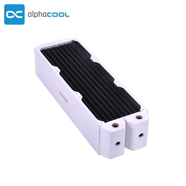 AlphaCool white all -bronze water cold radiator UT60 thick 360/420mm ...