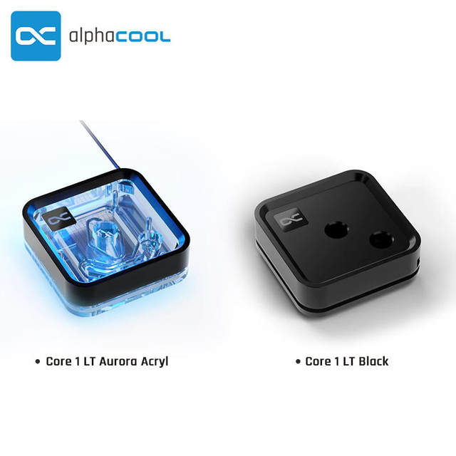 Alphacool's new Core1LT series CPU water block supports LGA1700/AM5 ...