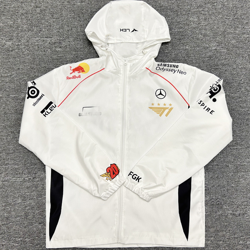 T1 team S14 World Championship 2024lck released a conquering jacket FAKER with the same white ...