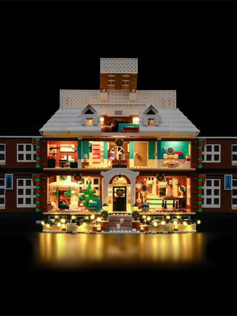 Yeabricks is suitable for LEGO 21330 Home Alone building blocks LED ...