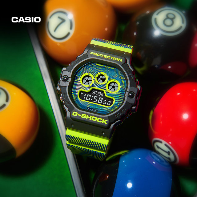 casio flagship store time and space distortion series sports watch men ...