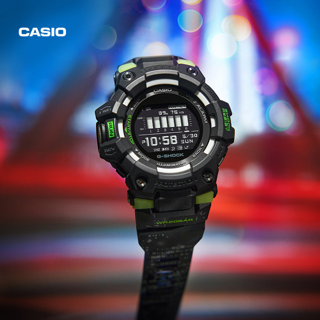 casio flagship store GBD city night running series step counting ...