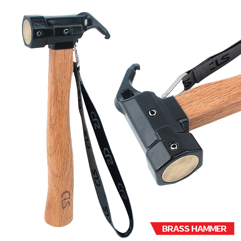 Outdoor Multi-Functional Hexagonal Hammer | Tent Canopy Nail Puller