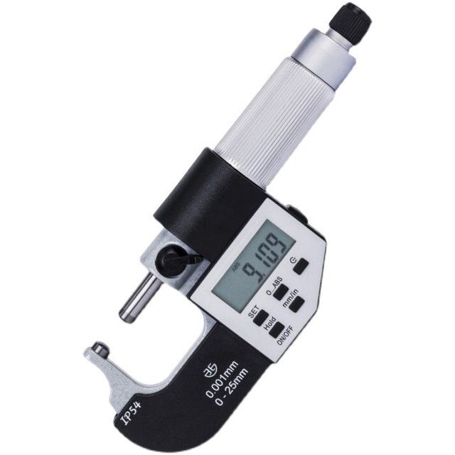 Green measuring tool digital display wall thickness micrometer ...