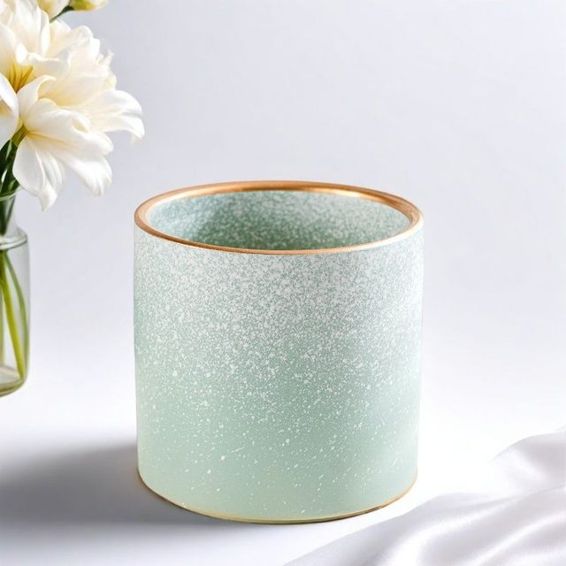 Nordic style ceramic flower pots large diameter gradient potted plant ...