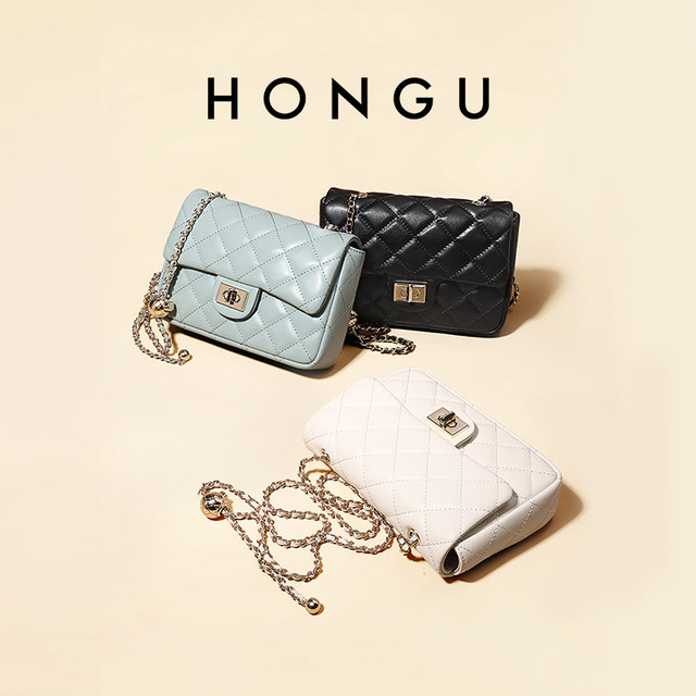 Honggu Bags Women's 2024 New Cowhide Shoulder Underarm Bag Summer ...