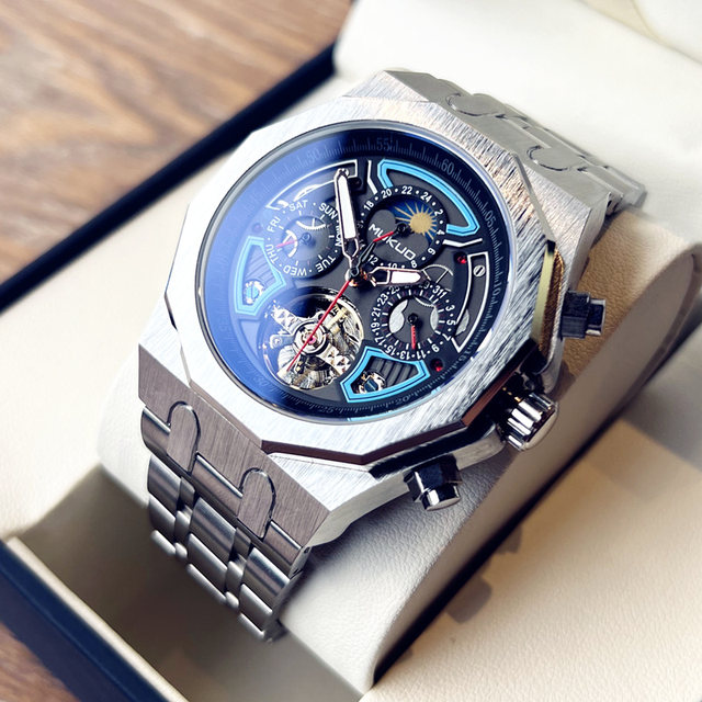 Watch Men's Full Automatic Mechanical Watch hollow fashion trend ...