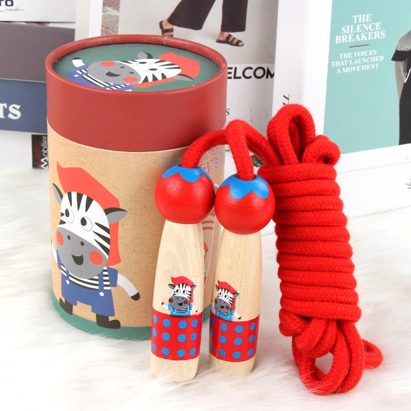 Kindergarten Children Skipping Rope Adjustable for 3-8 Years Old