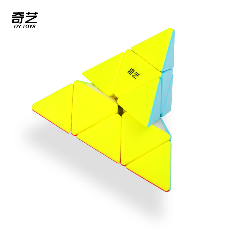 Qiyi S2 Pyramid Rubik's Cube - Triangle Magic Puzzle