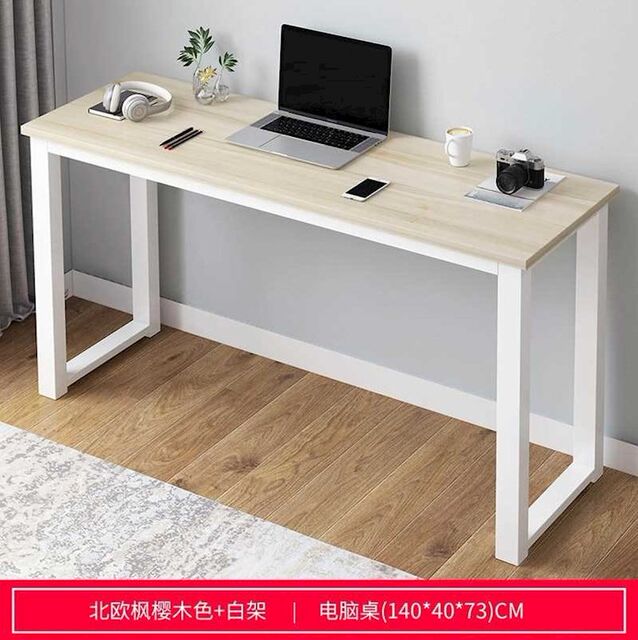 Long strip Narrow table Bentai Computer Zhuozi Workbench 1.2m meter ...