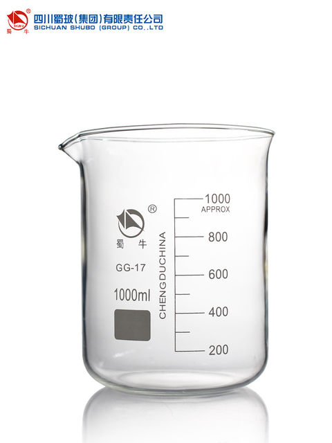 Shuniu Glass Beaker 25 50 100 150 200 250 300 400 500 1000ml glass low ...