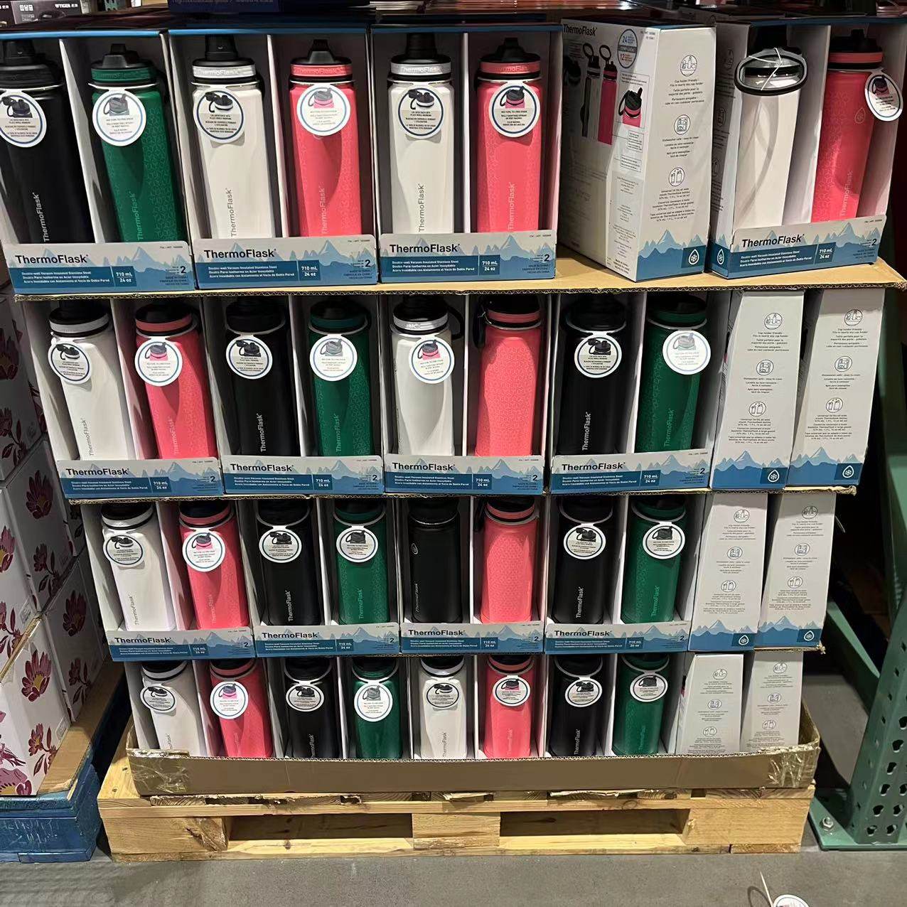 Costco purchases ThermoFlask stainless steel sports outdoor water cup ...