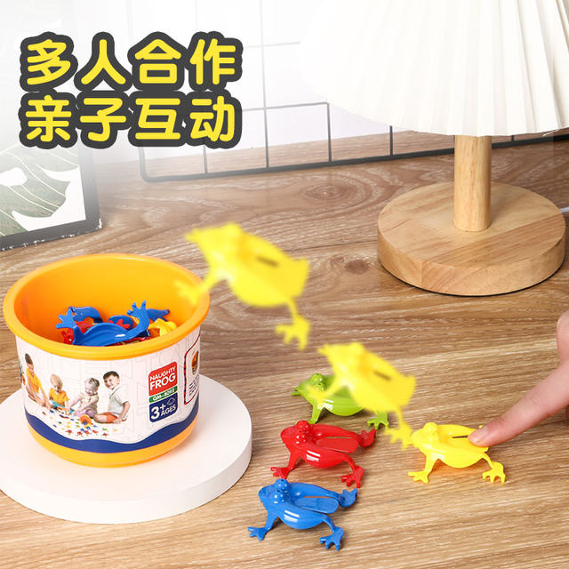 Frog jumping toy can jump small frog jumping jumping frog bouncing toad ...