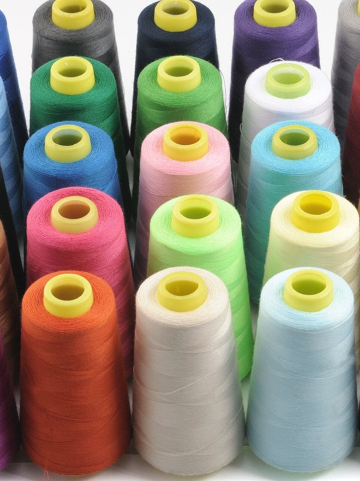 Wenmeng Pastoral Sewing Thread - 3000 Yard Polyester Thread - 24 Colors