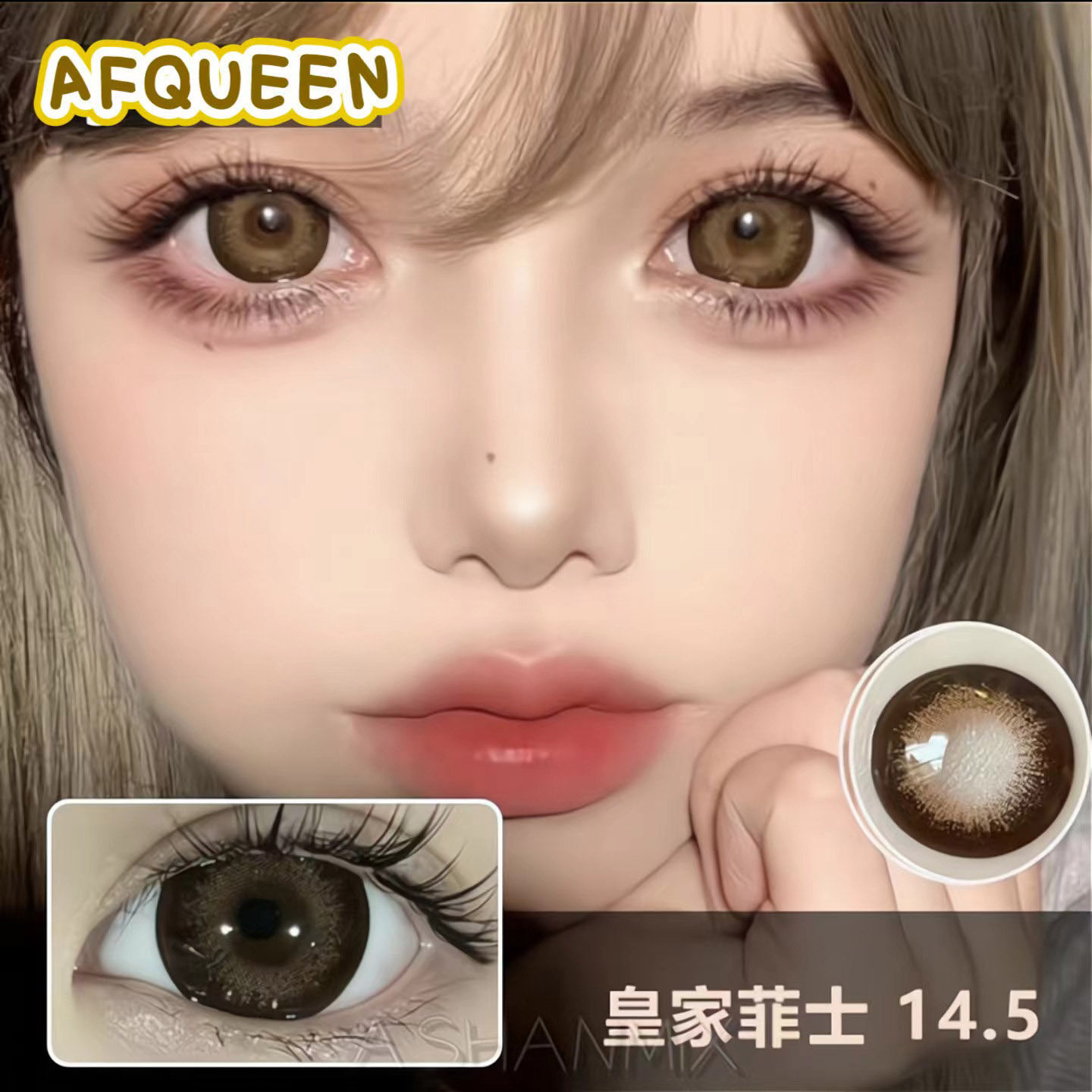 Constar Extra Large Dyed Dilated Contact Lenses - 14.3-14.9mm - 2 Pack