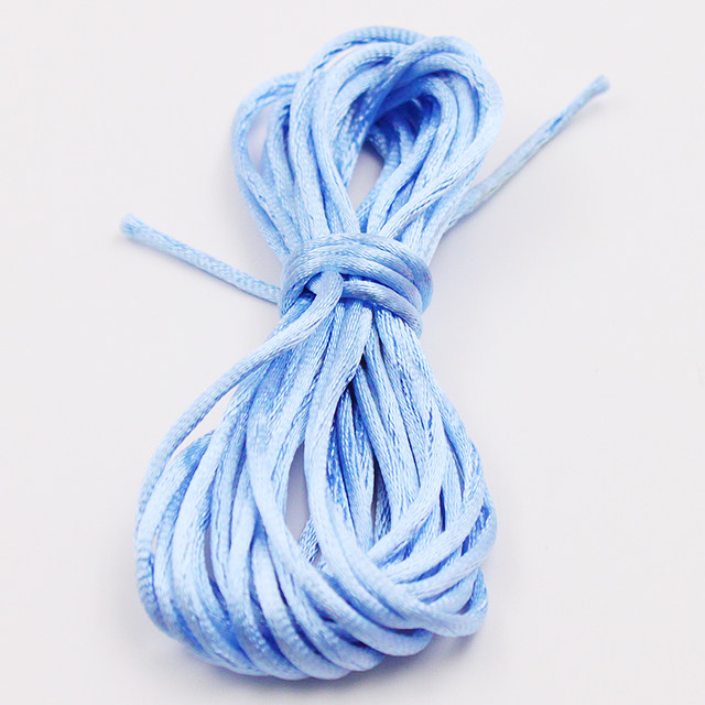Chinese knotted children's kindergarten hand-woven colorful rope DIY ...