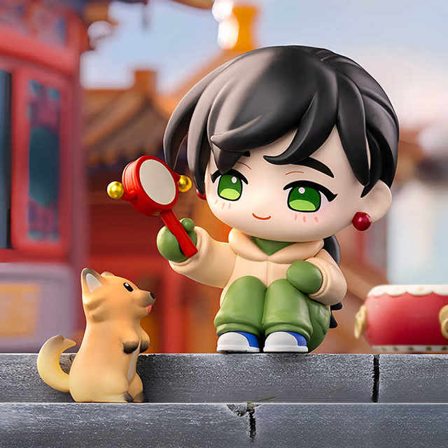 POPMART Bubble Mart Under One Person Folk Custom Series Figures Blind ...