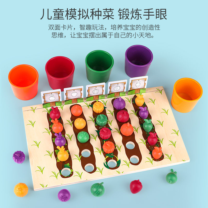 Color Recognition Cognitive Teaching Aid for Montessori Early Education