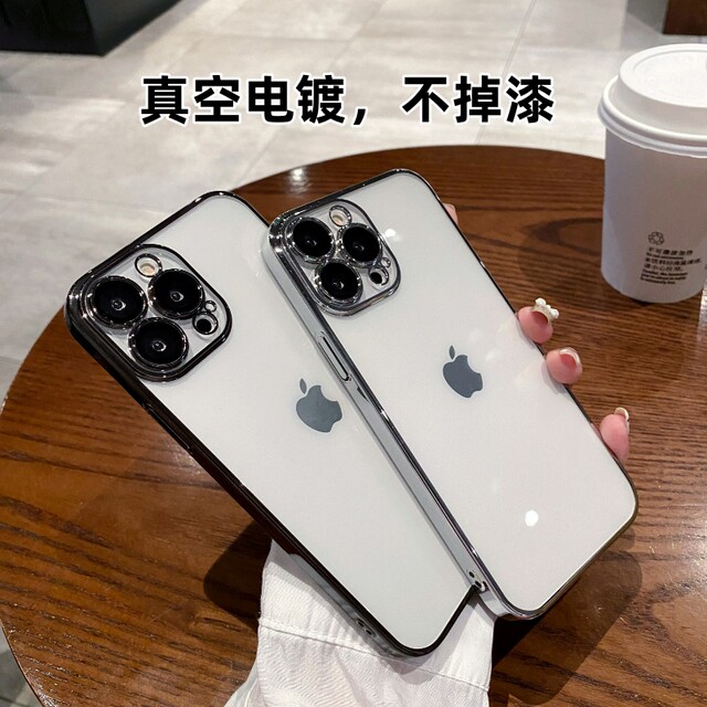 High-definition transparent electroplated frame acrylic FindX6pro blue