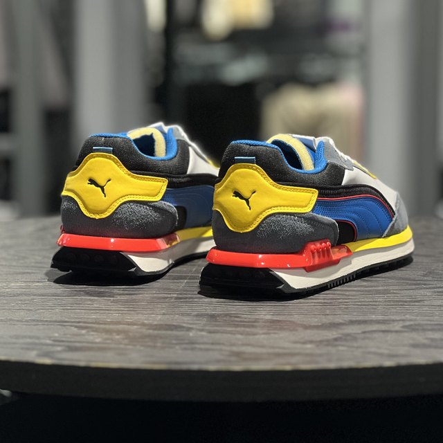 Badass Shop Puma/Puma City Rider versatile thick-soled casual dad shoes ...