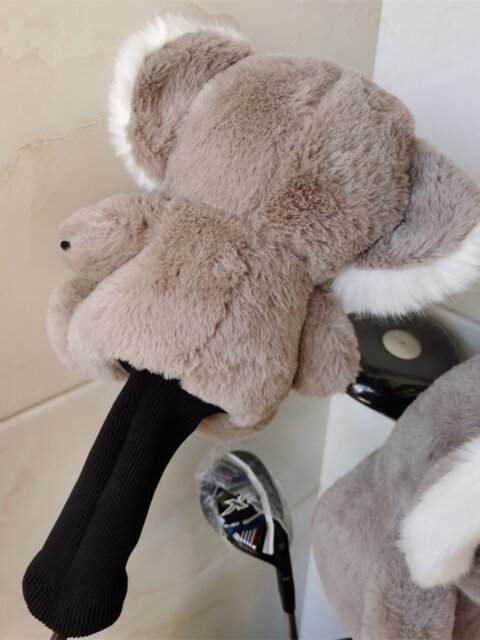 Cute Koala Golf Driver Hat Cover Club Cover Stuffed Animal Driver ...