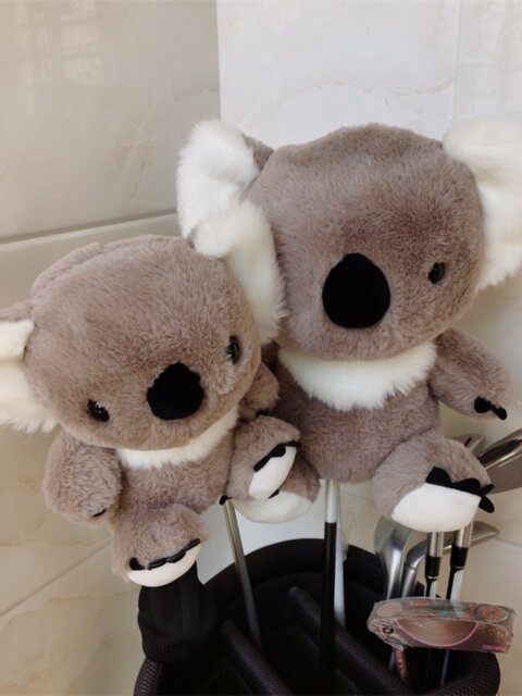 Cute Koala Golf Driver Hat Cover Club Cover Stuffed Animal Driver ...