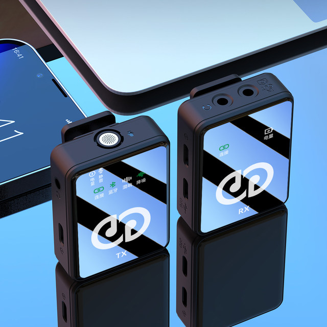 Senran wireless lavalier microphone one-to-two Little Bee mobile sound ...