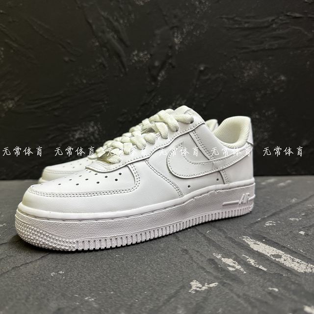 Nike Air Force 1 AF1 Pure White Air Force No. 1 Classic Low Nike Shoes ...