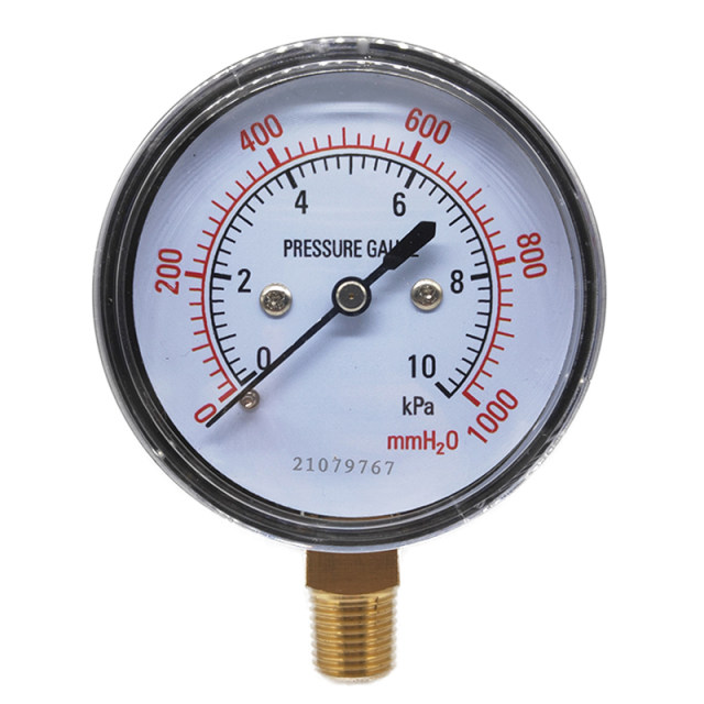 Capsule pressure gauge YE-60 gas natural gas water column gauge micro ...
