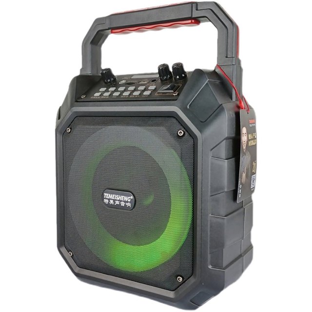 Temeisheng A6-7 portable small portable square dance speaker high volume outdoor wireless ...