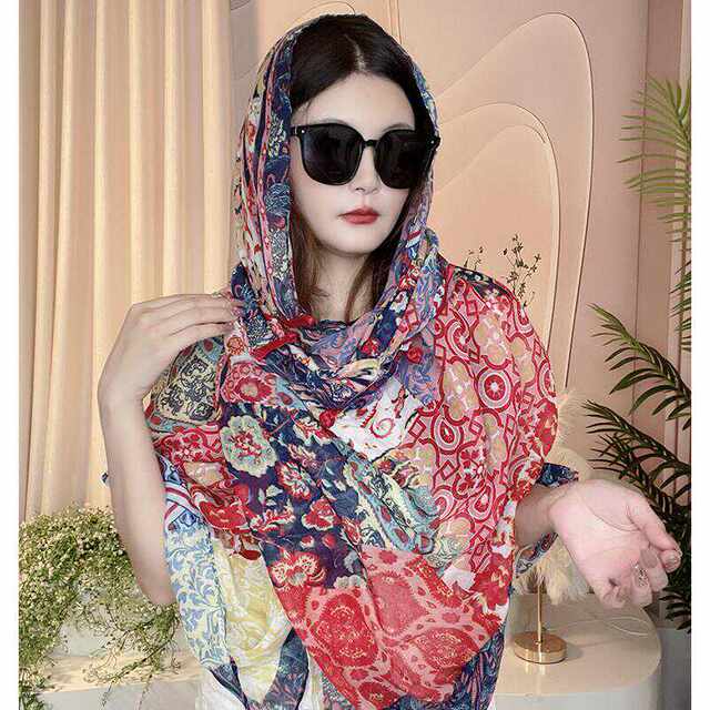 Babylon Summer Travel Sun Protection Shawl Women's Fashion Versatile ...