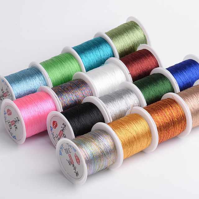 Handmade DIY bracelet Gold Sweeping Material Necklace Wandering Gold ...