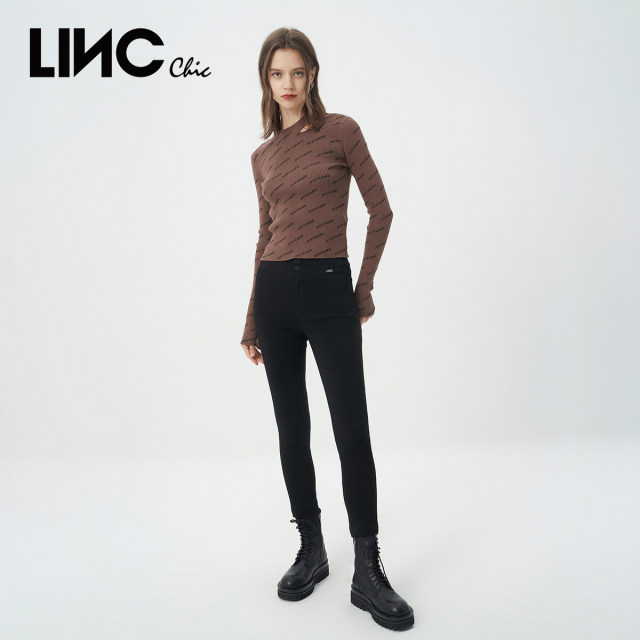 LINCCHIC Jin Yujie Women's High Waist Slim High Elastic Slim Small Feet ...