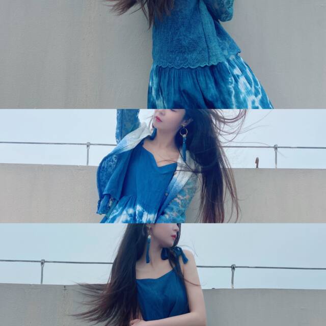 Yiche tie-dye original design handmade plant and wood dyed literary and ...