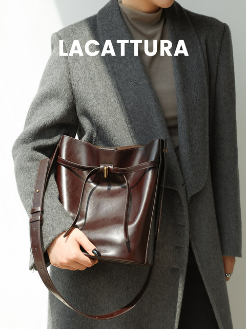 High-end Bucket Bag 2024 Autumn and Winter New Commuting Bag Simple ...