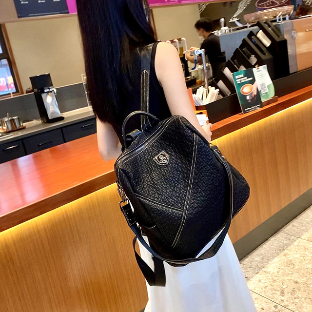 2025 New arrival Trendy Genuine Leather Backpack Women's Super Hot ...