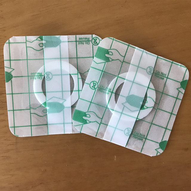 6x6 inner ring 2cm waterproof pu film paste Sanjiu paste Sanfu paste ...