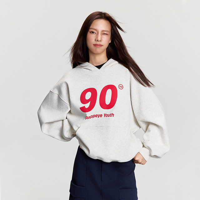 RAPPEYE American heavyweight trendy brand spring and autumn couple ...